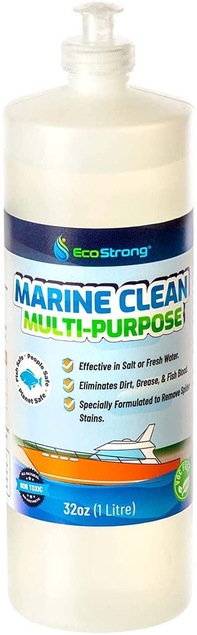 EcoStrong's Marine Clean All-Purpose Boat Cleaner for Fiberglass, Hulls ...