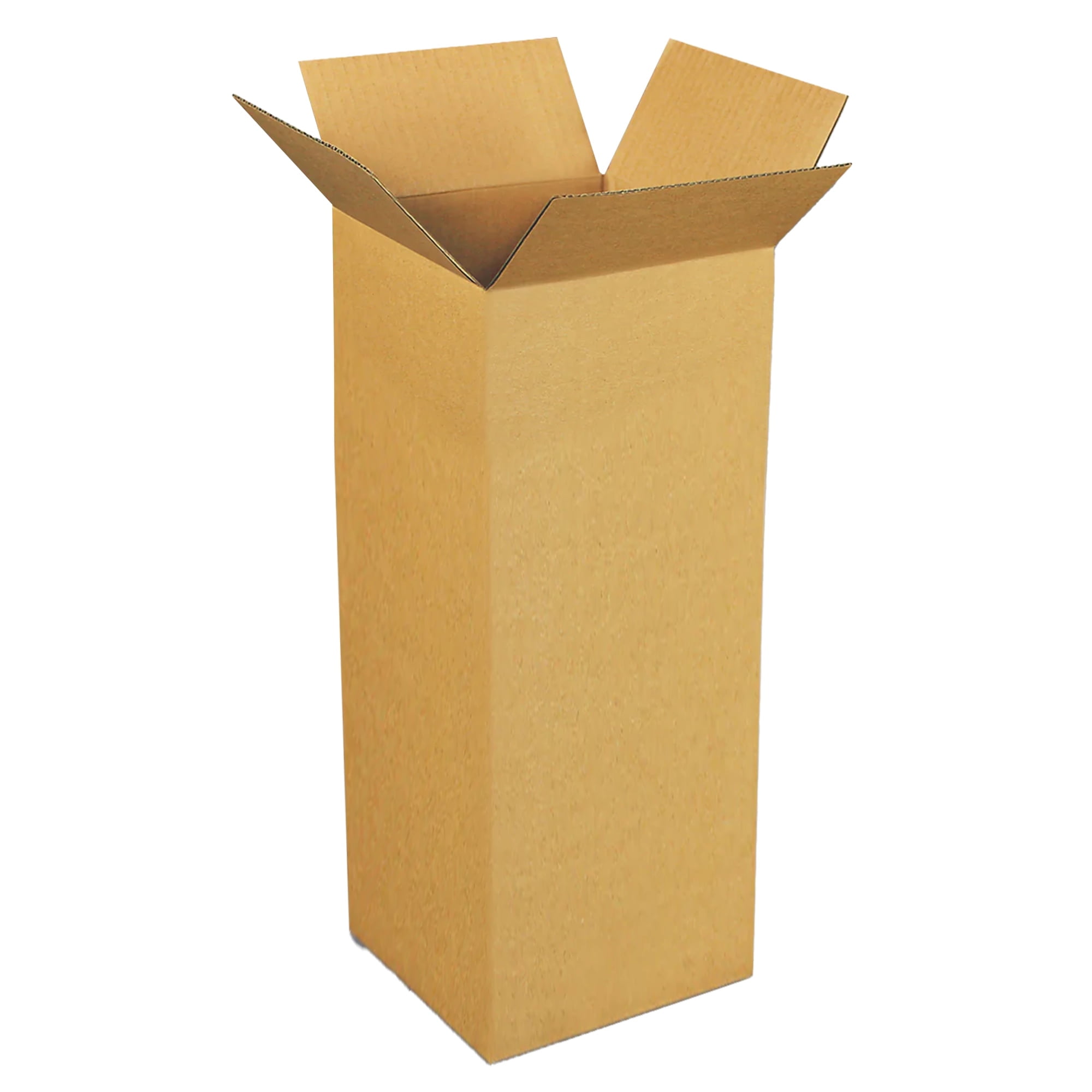 EcoSwift 4 x 4 x 18 Inch Corrugated Cardboard Packing Boxes (50 Pack ...