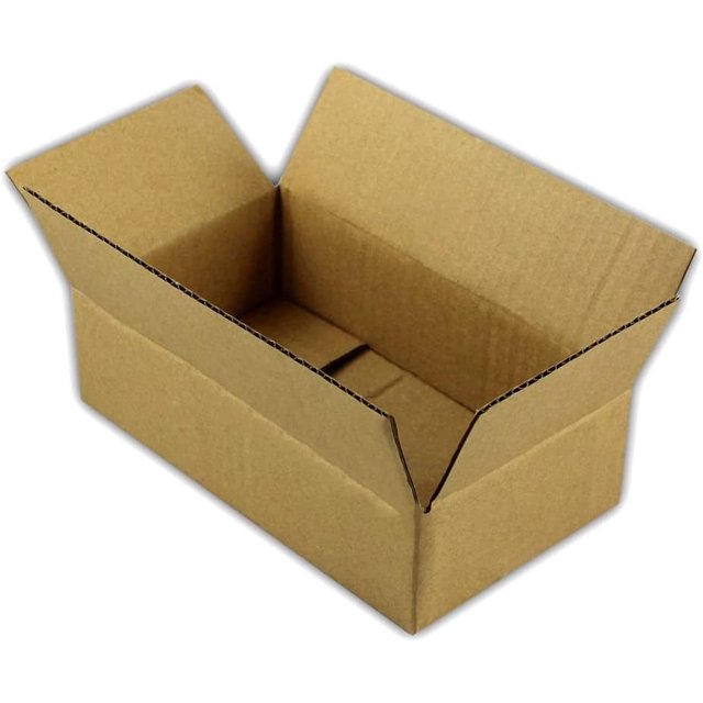 EcoSwift 7 x 4 x 3 Inch Single Wall Corrugated Cardboard Shipping ...