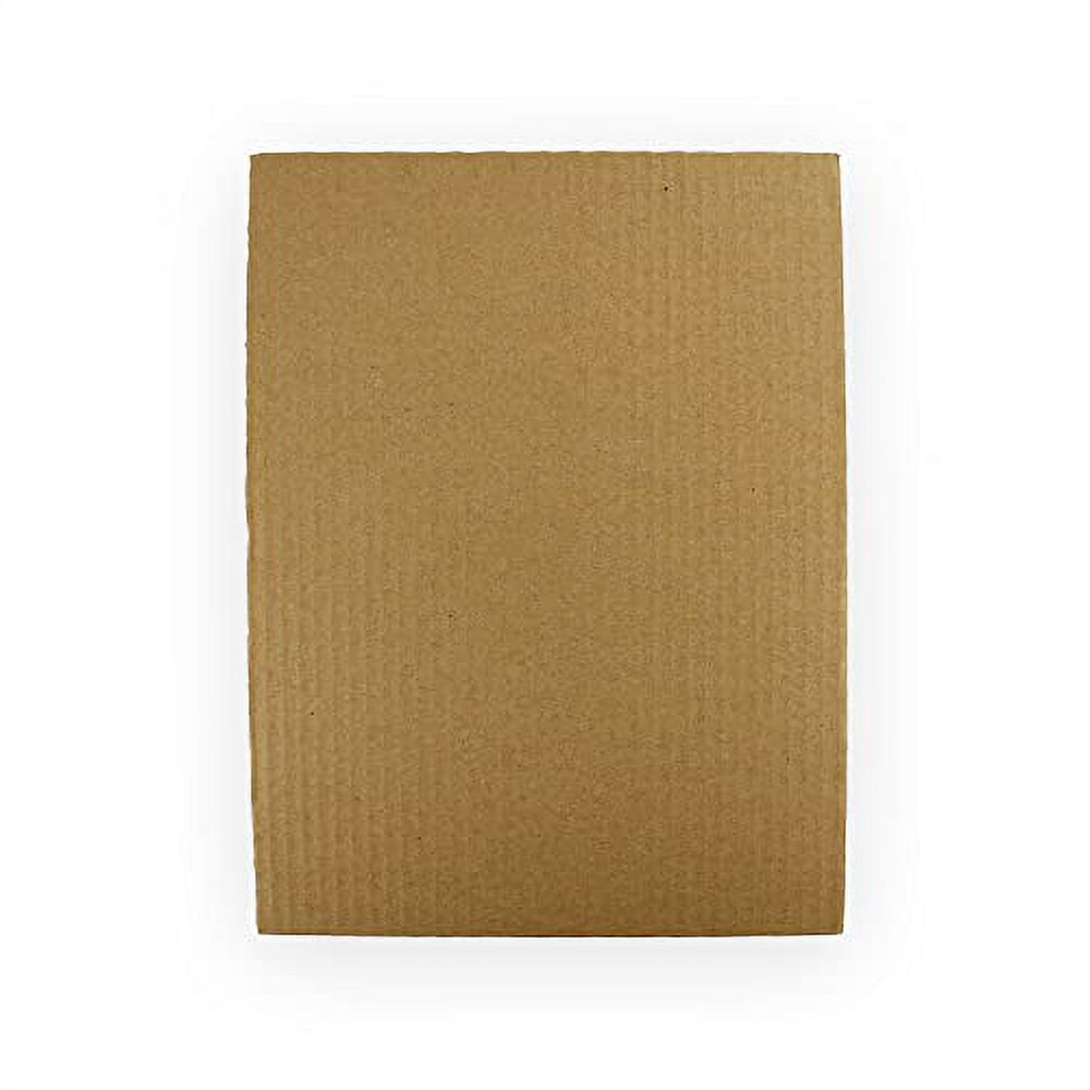 EcoSwift 8.5 x 11 x 0.12 Inch Lightweight Corrugated Cardboard Shipping ...