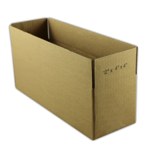 Ecoswift Brand Premium 12x4x4 Cardboard Boxes Mailing Packing Shipping