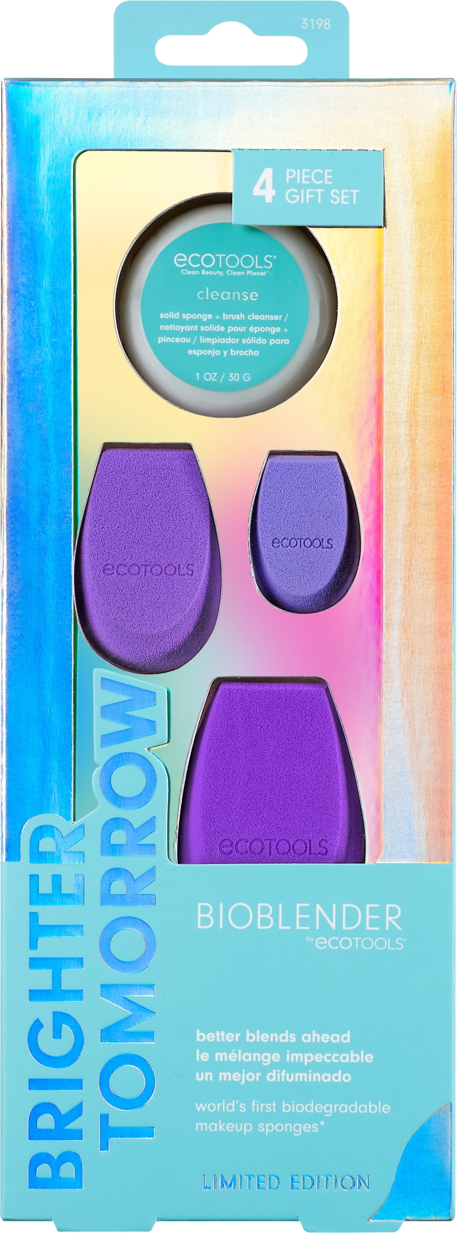 EcoTools Limited Edition Better Blends Ahead Sponge Kit, 4 Piece Gift ...