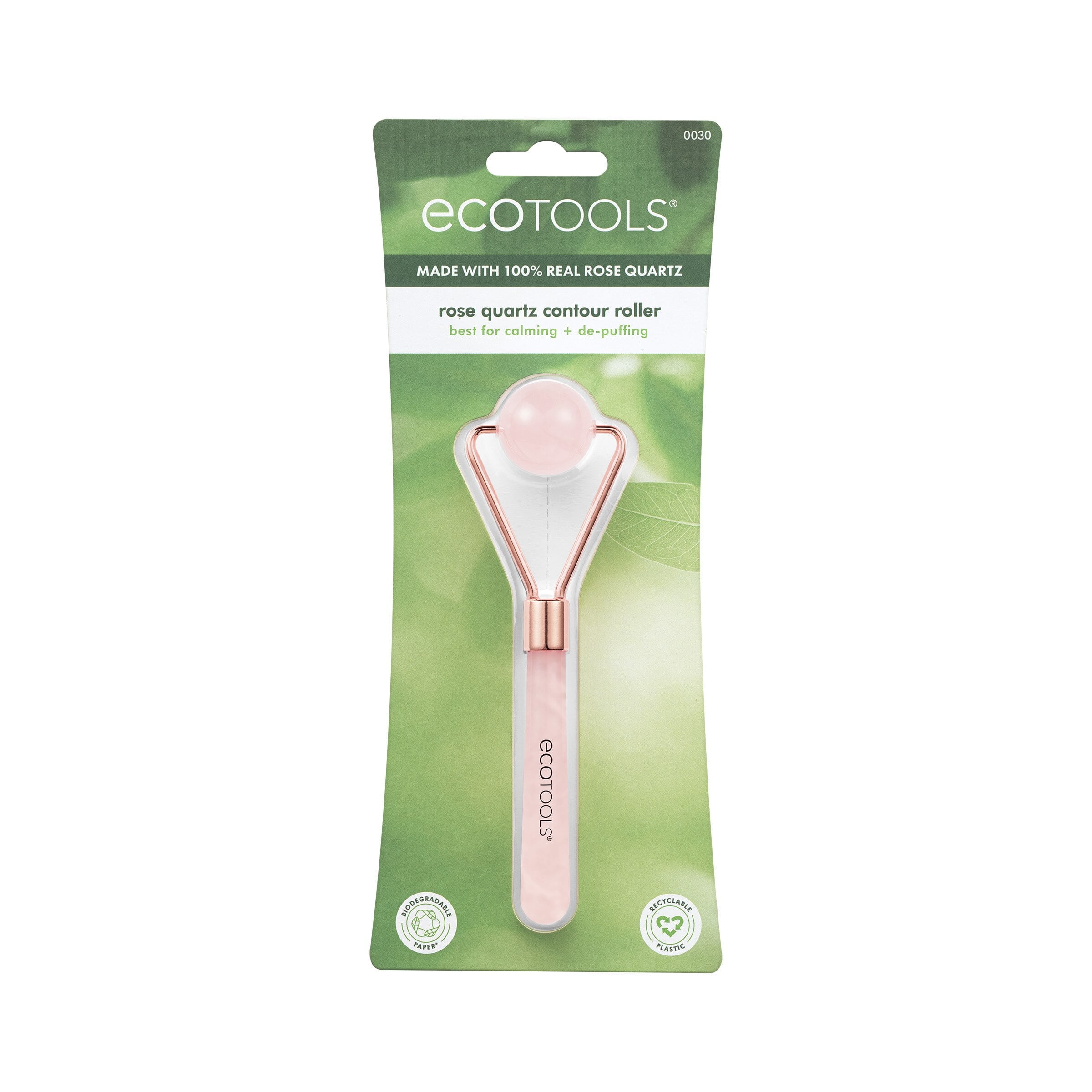 EcoTools Rose Quartz Contour Roller Calming & Depuffing - Walmart.com