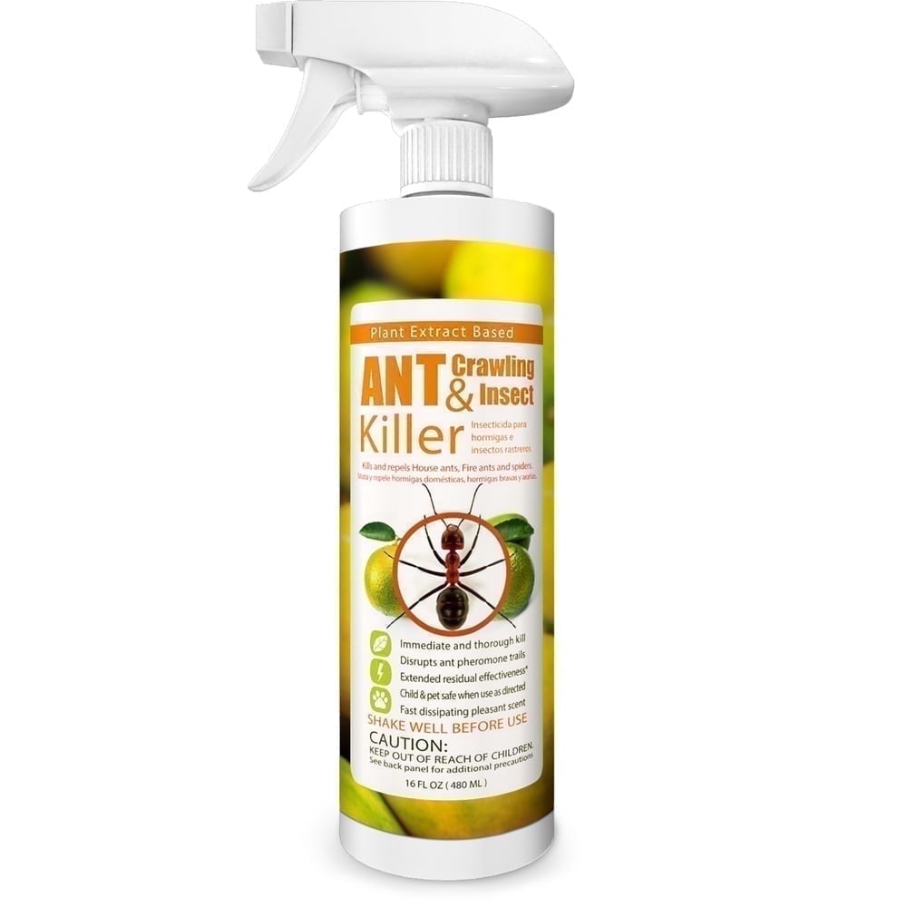 EcoVenger Ant Killer & Crawling Insect Killer (Citrus Scent) 16 OZ ...