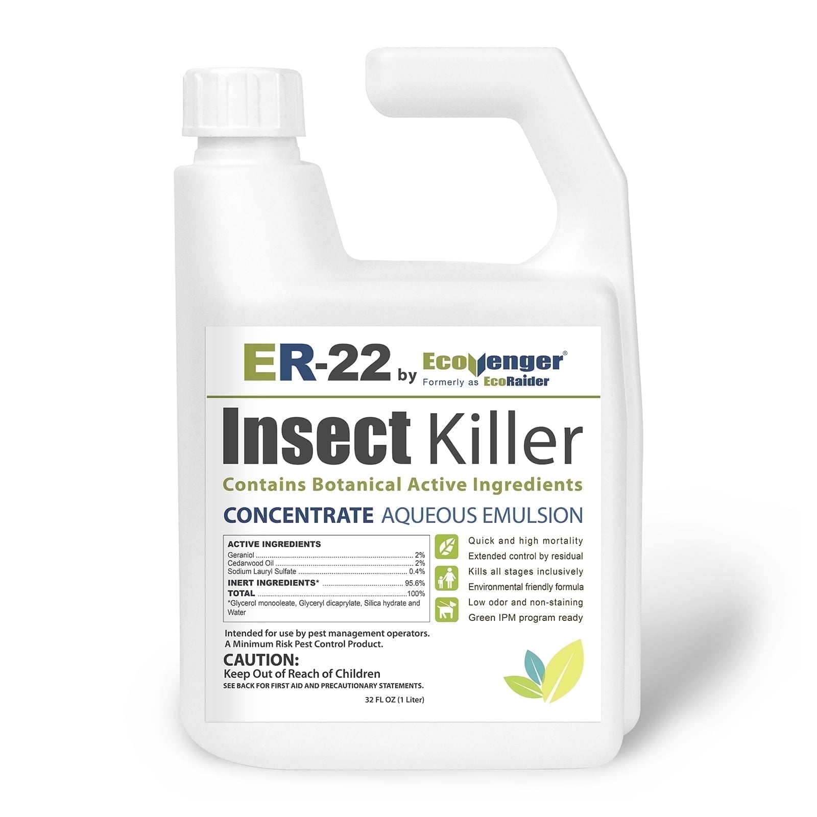 EcoVenger ER-22 Professional Grade Insect Killer Concentrate 32 oz, for ...