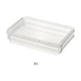 EcoVerve 2 PCS Plastic Storage With Latching Lids Clear File Portable ...