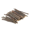 EcoVerve 20/40/60Pcs Natural Sticks Small Animals Molar Wood Toys Pig ...