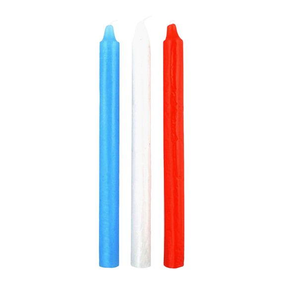 EcoVerve 3pcs Three Colour Taper Candles Cryogenic Candle Taper Candles ...