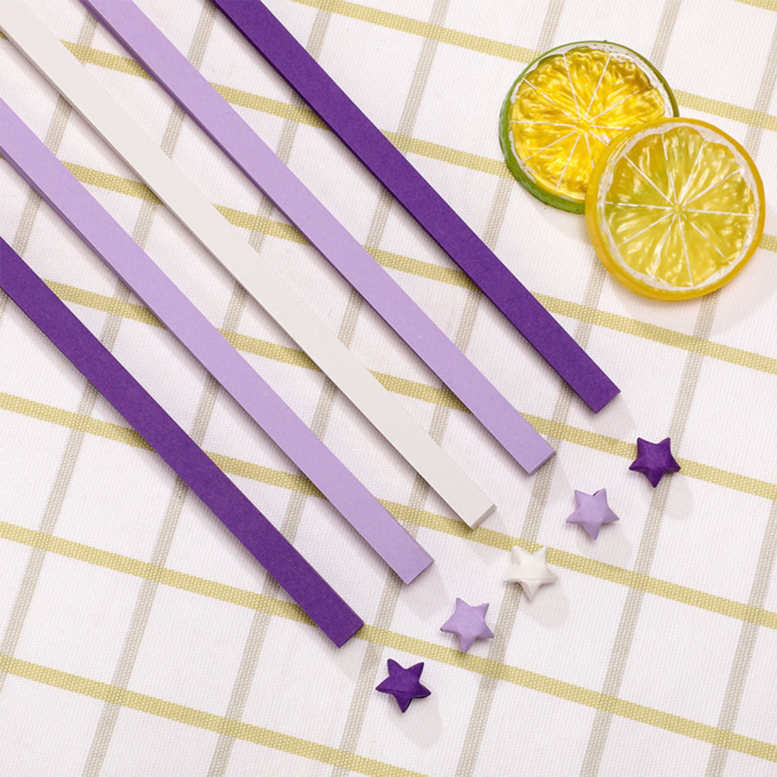 EcoVerve 540 Sheets Paper Strips Double Colorful Star Decoration ...