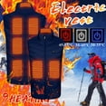 EcoVerve 9 Area Heating Vest Unisex Outdoor Warm Clothing Heated For ...