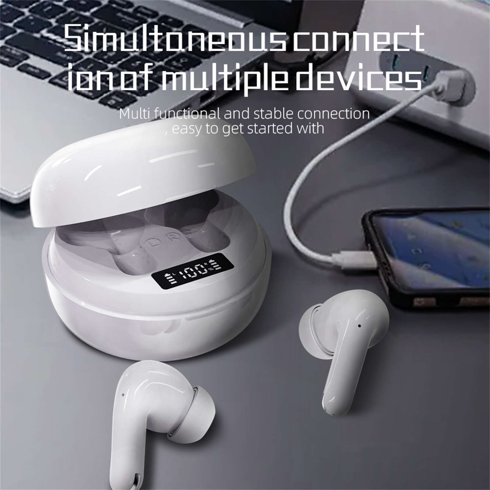 EcoVerve A15PRO Wireless Label Noise Reduction In Ear Translation ...