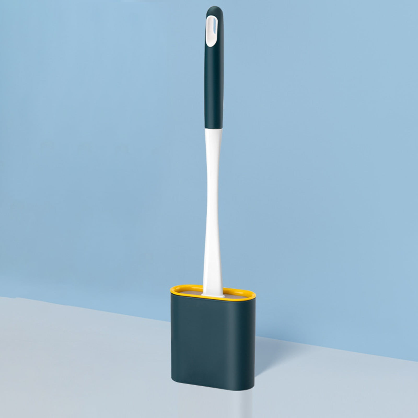 EcoVerve Bathroom Toilet Brush With Collection Tray Flexible Bathroom ...