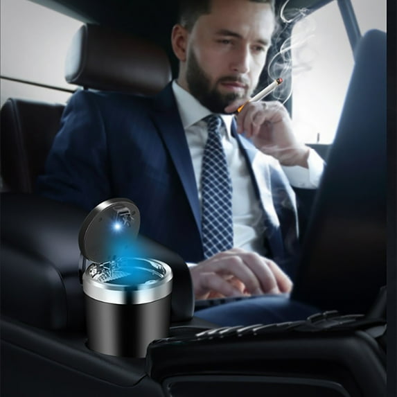 EcoVerve Car Ashtray Metal Liner Fashionable And Creative Car Ashtray ...