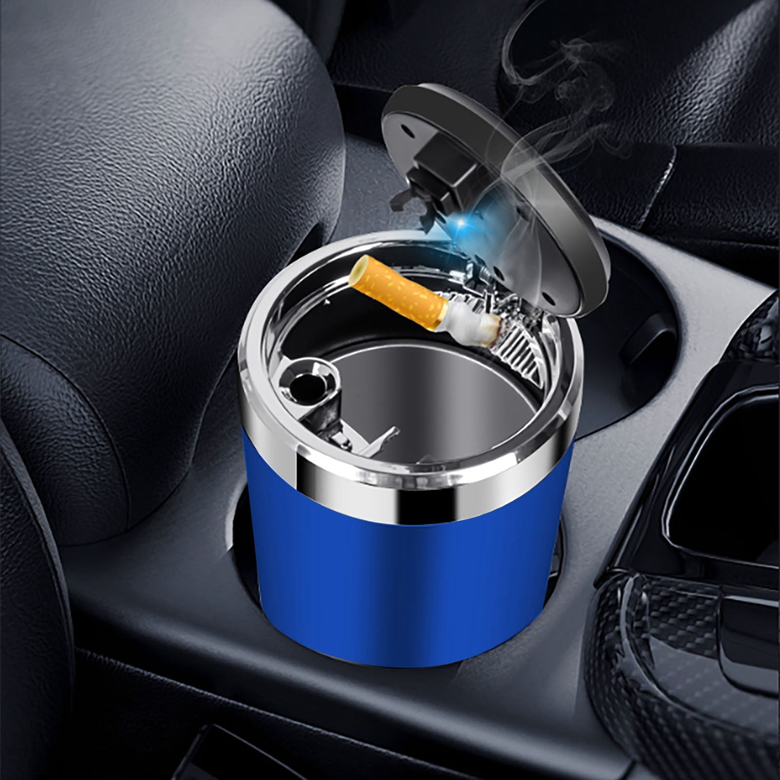 EcoVerve Car Ashtray Metal Liner Fashionable And Creative Car Ashtray ...
