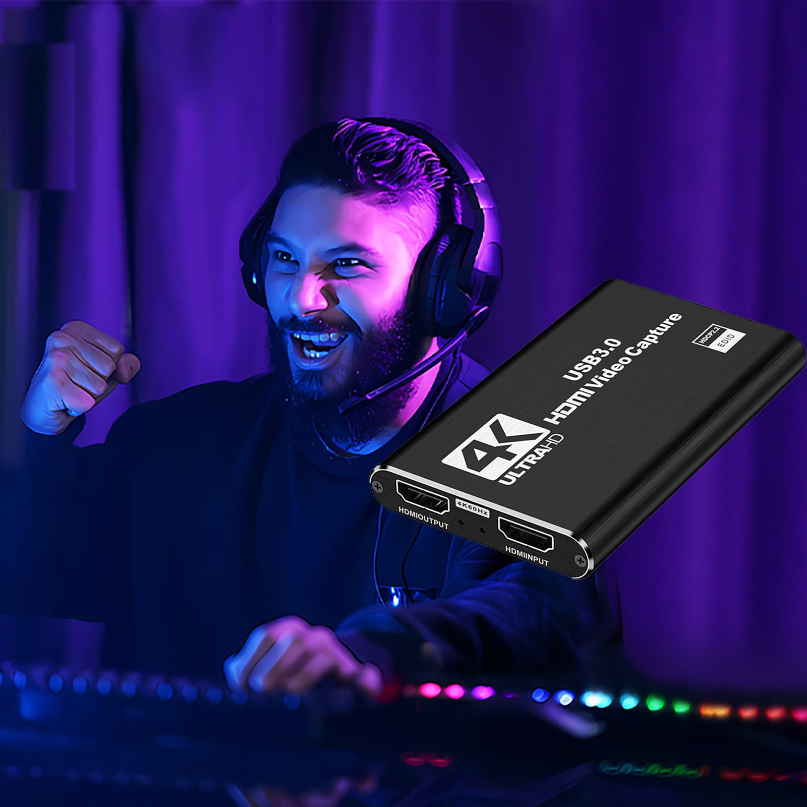 EcoVerve Card Video Card Card To USB Game Card For Streaming Video Game ...