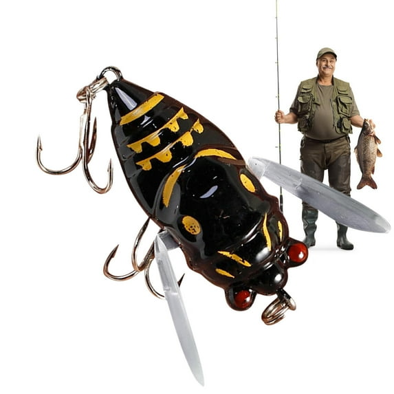 EcoVerve Cicada Fishing Catcher Freshwater Attractant Bass Fish | Fish ...