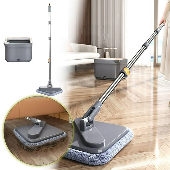 EcoVerve Clean And Dirty Separation Mop No Need To Wash Hands Quick ...