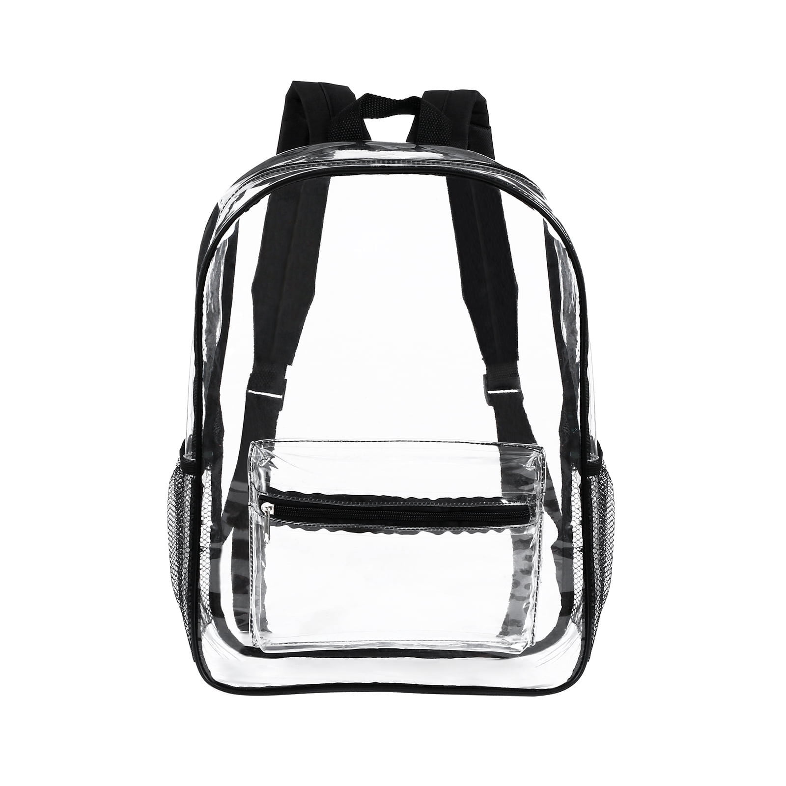 EcoVerve Clear Transparent Backpack See Through Book Bag With ...