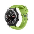 EcoVerve Color Texture Silicone Watch Band With Connector - Walmart.com