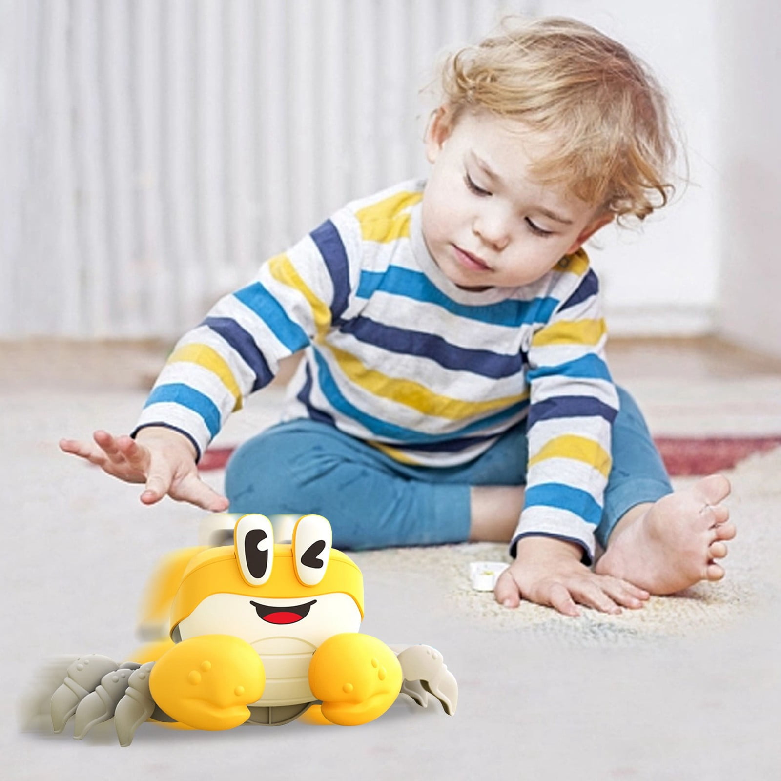 EcoVerve Crawling Crab Baby Toys Walking Crab Toys With Lights And ...