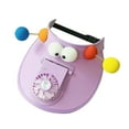 EcoVerve Cute Eye Wide Brim Visor Cap With Rechargeable Fan Sun ...