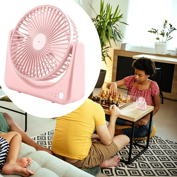 EcoVerve Desktop Fan Portable Fan With 3 Speed For Home Office Bedroom ...