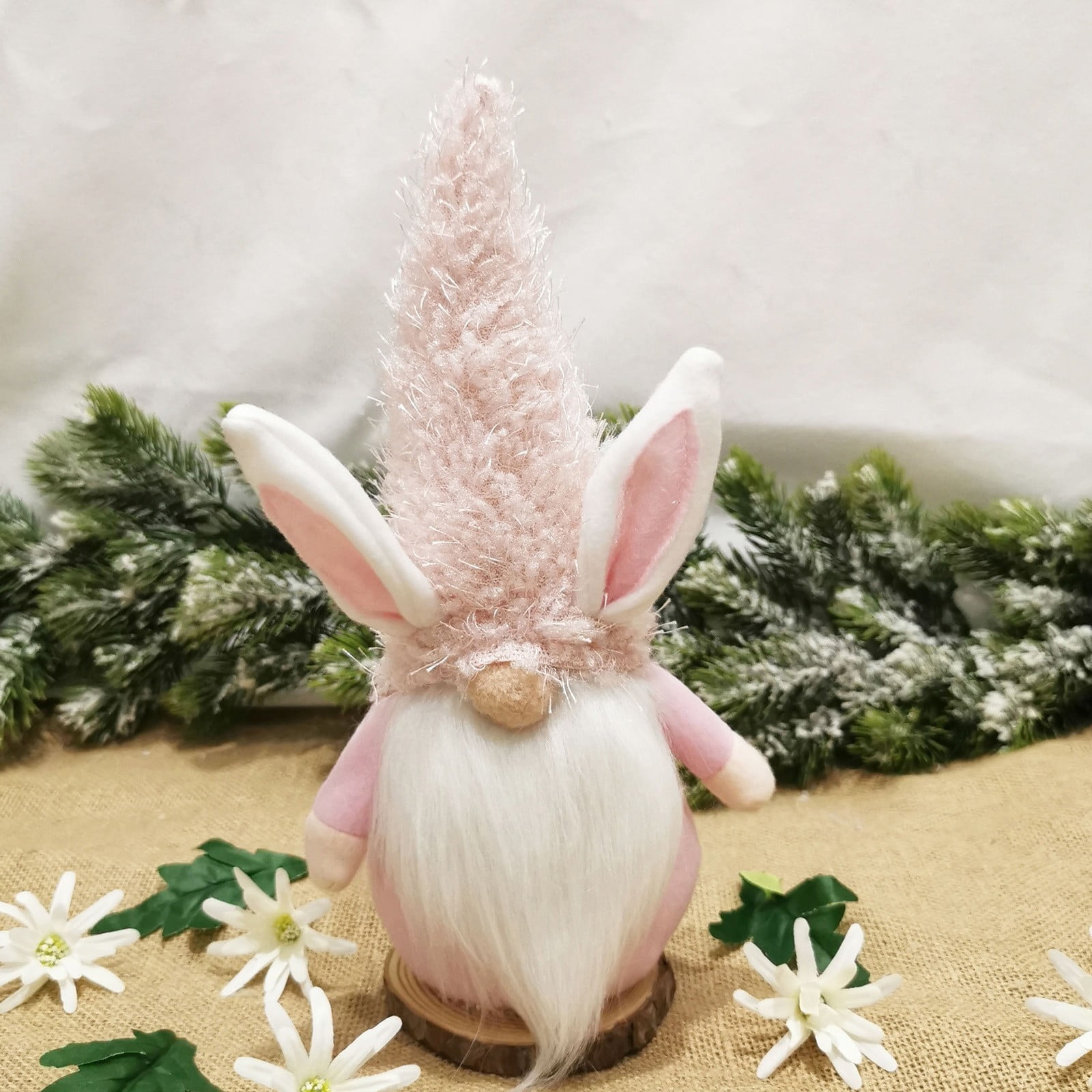EcoVerve Easter Cartoon Bunny Shape Cute Faceless Doll Decoration ...