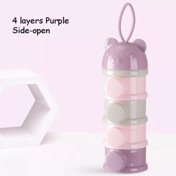 EcoVerve Easy Carry Powder Milk Container Baby Powder Box Box ...