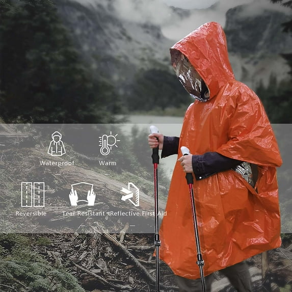 EcoVerve Field Cold And Warm Disposable Raincoat - Walmart.com
