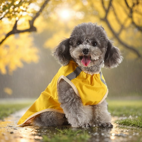 EcoVerve Four Seasons Pet Raincoat Large And Small Dogs Raincoat ...