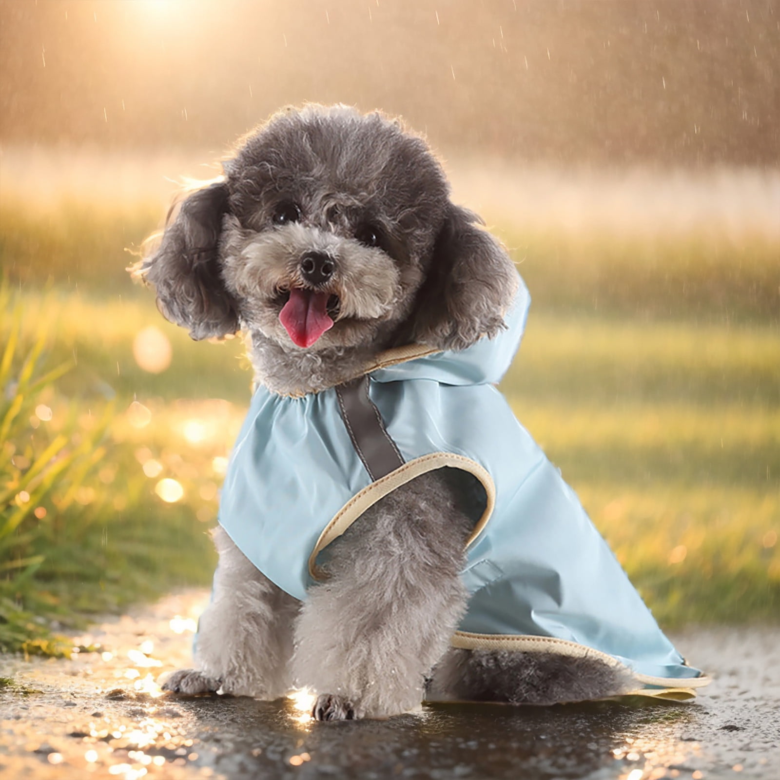 EcoVerve Four Seasons Pet Raincoat Large And Small Dogs Raincoat ...