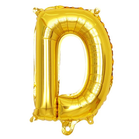 EcoVerve Gold Letters Balloons Wedding Birthday Party Decorations ...