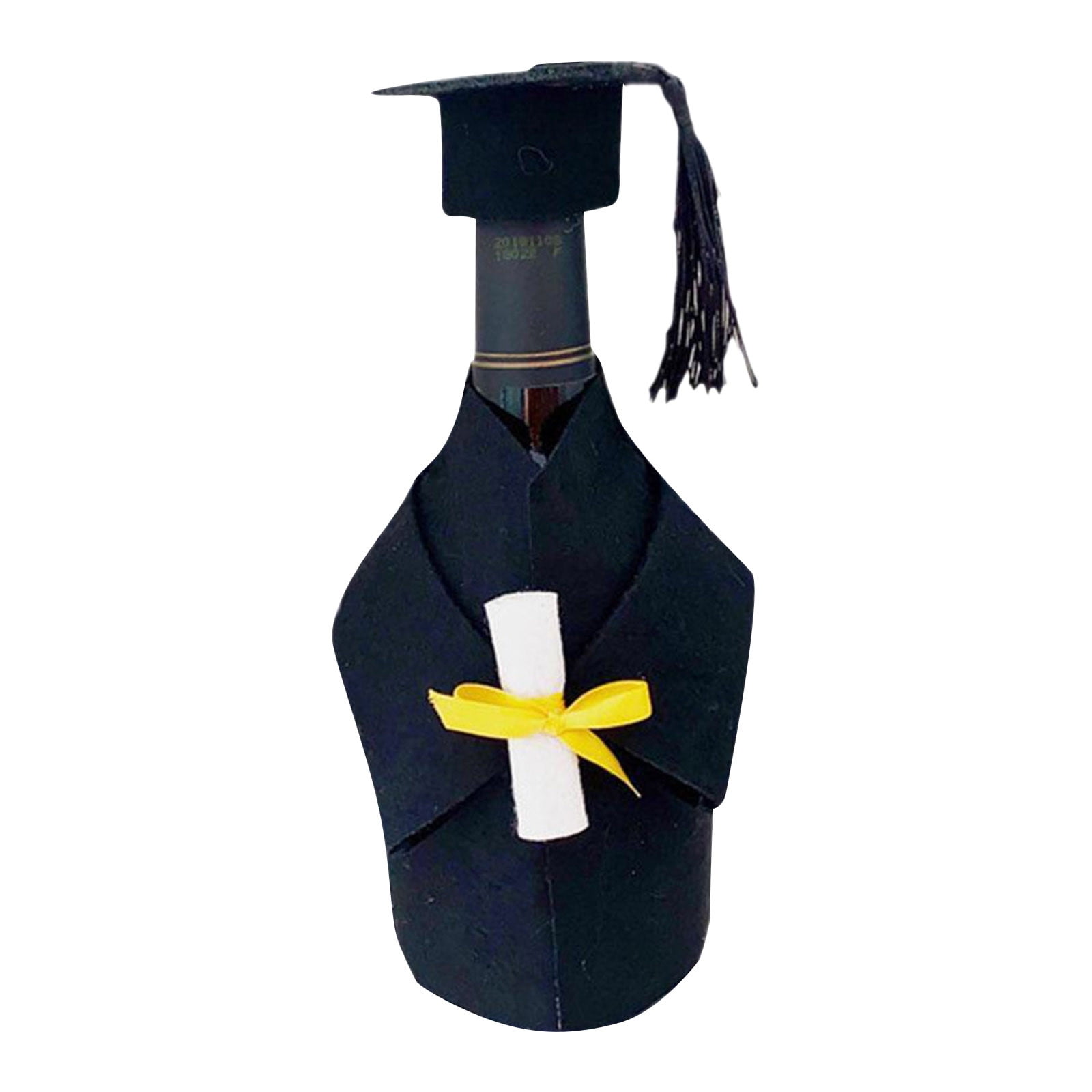 EcoVerve Graduation Coat Bottle Covers Sets Graduation Gown And Bottle ...