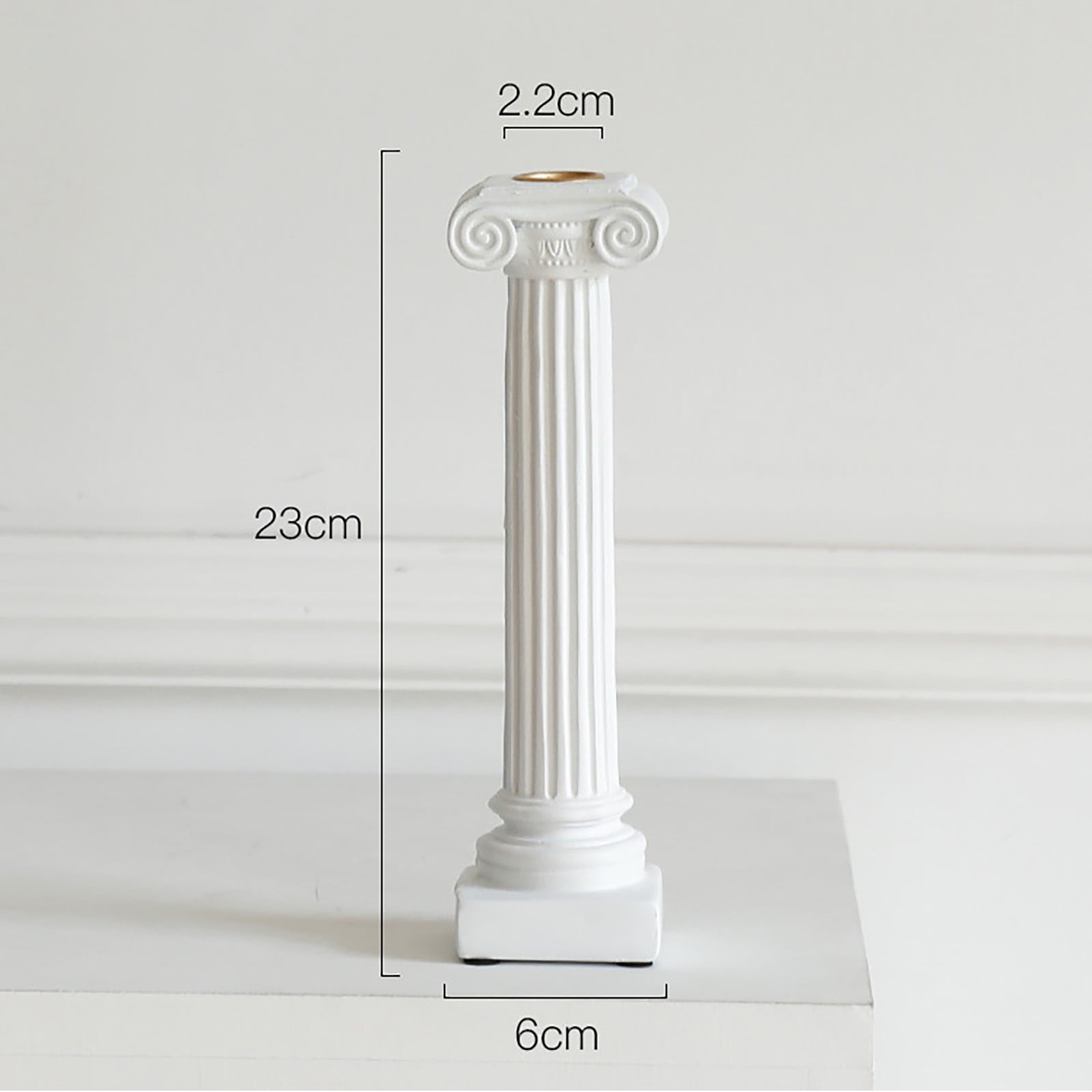 EcoVerve Greek European Style Roman Column Aroma Candle Holder Creative ...