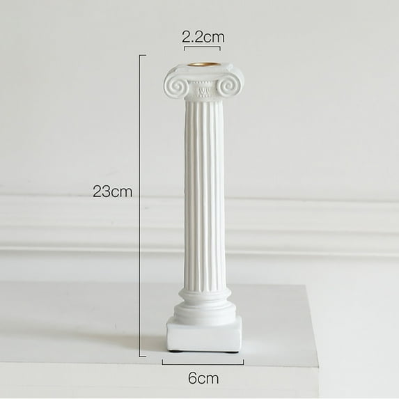EcoVerve Greek European Style Roman Column Aroma Candle Holder Creative ...