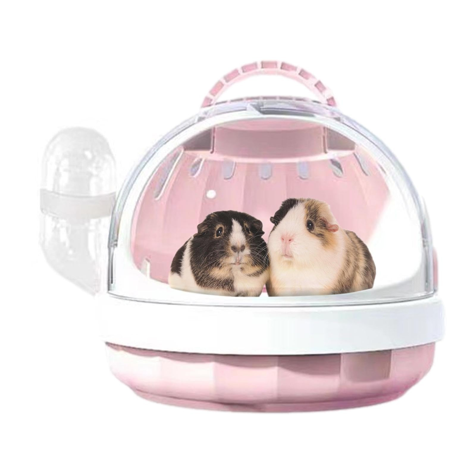 EcoVerve Hamster Carrying Case Portable Small Animal Travel Cage ...