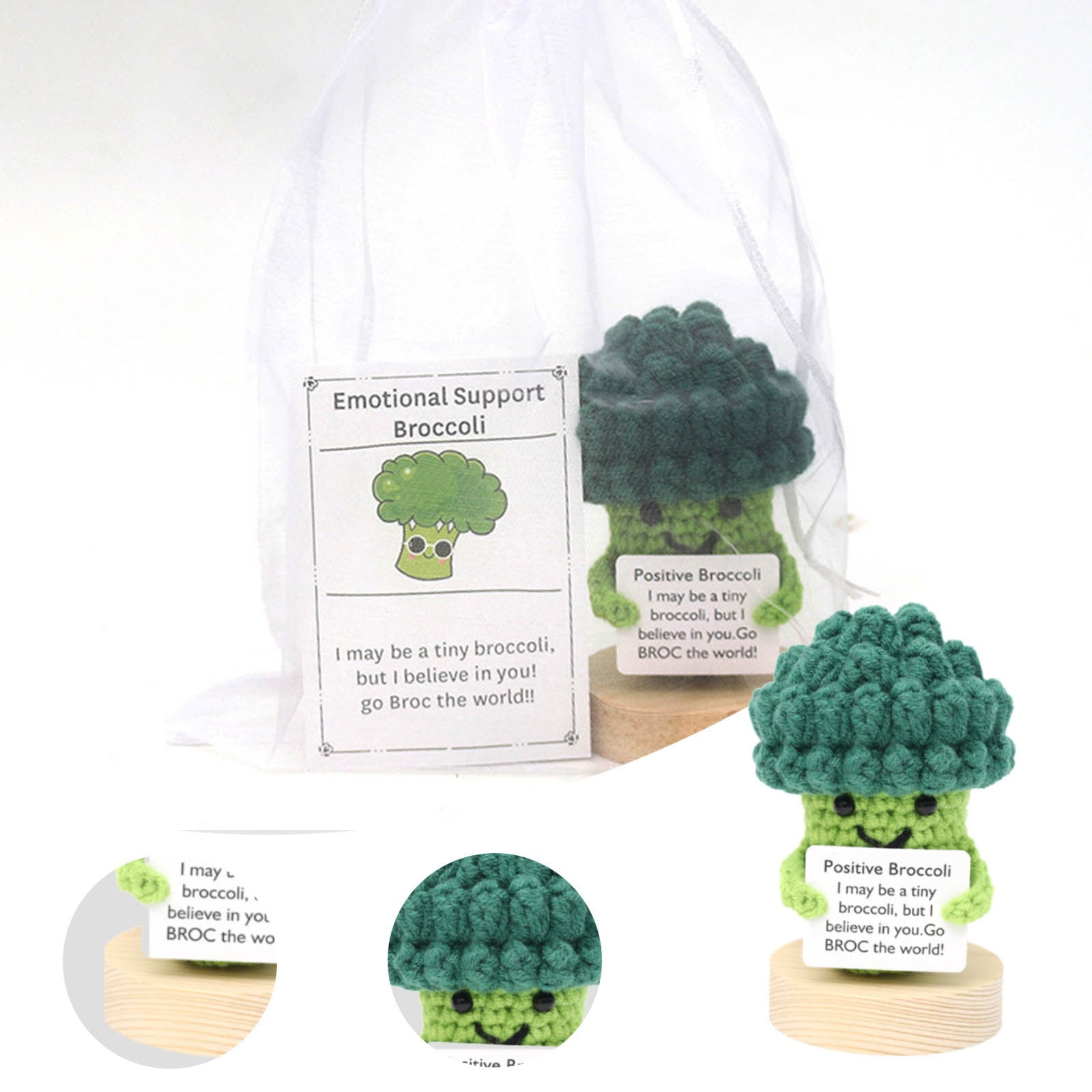 EcoVerve Hand Crocheted Positive Energy Potato Dolls Vegetable ...