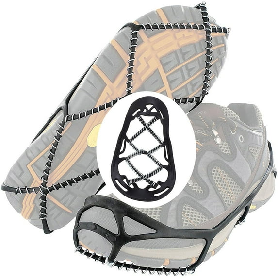 EcoVerve Hiking And Walking Traction Cleats For Ice And Rock Climbing ...