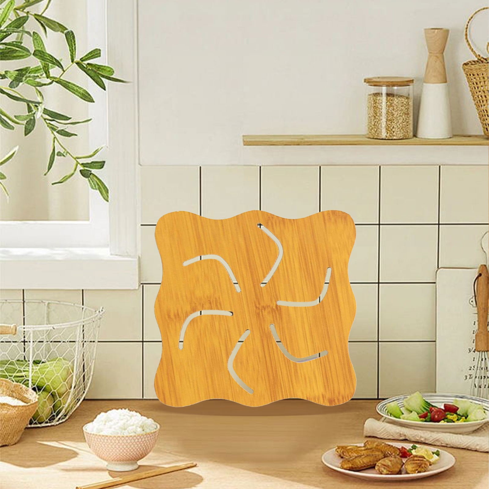 EcoVerve Hot And Slip Cartoon Creative Imitation Heat Insulation Table ...