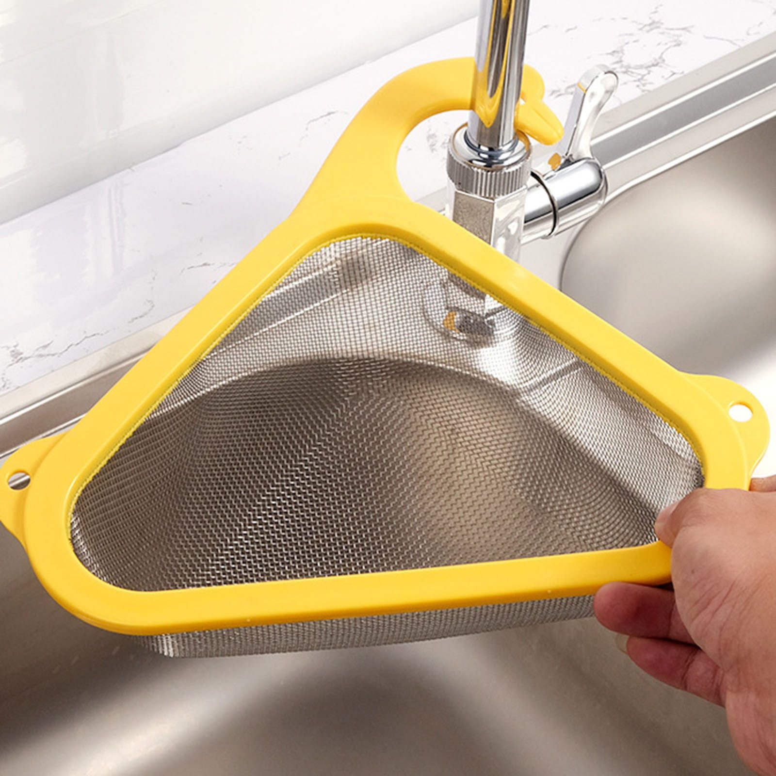 EcoVerve Kitchen Water Channel Hanging Triangular Drain Set ...