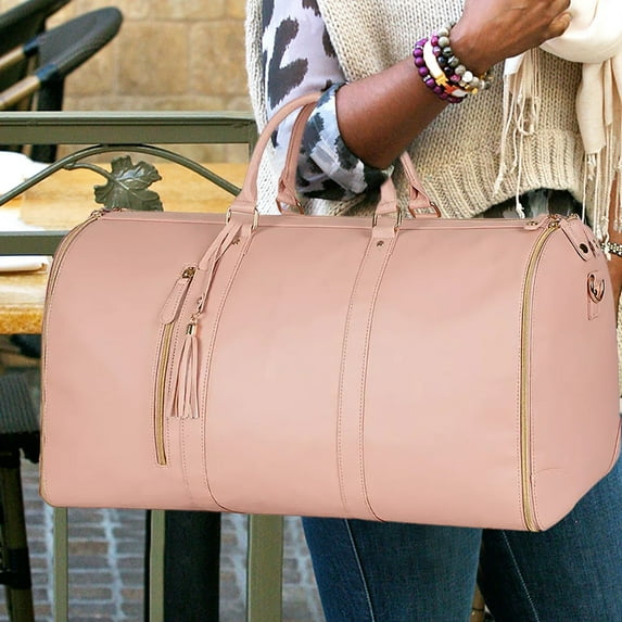 EcoVerve Large Capacity Travel Portable Folding Ladies Clothing Duffle ...