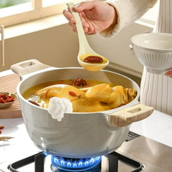 EcoVerve Lid Side Pot Lid Lifter Silicone Steam Release Spill Stopper ...