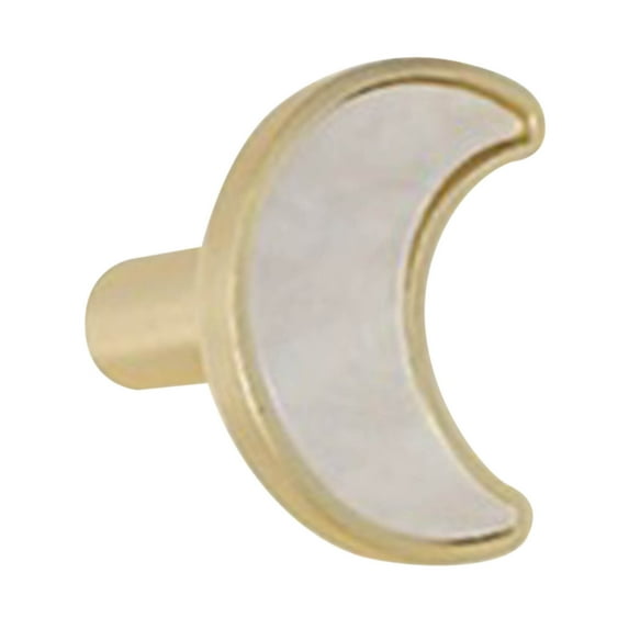 EcoVerve Moon Shaped Small Dresser Knobs Cartoon Cabinet Door Knobs ...