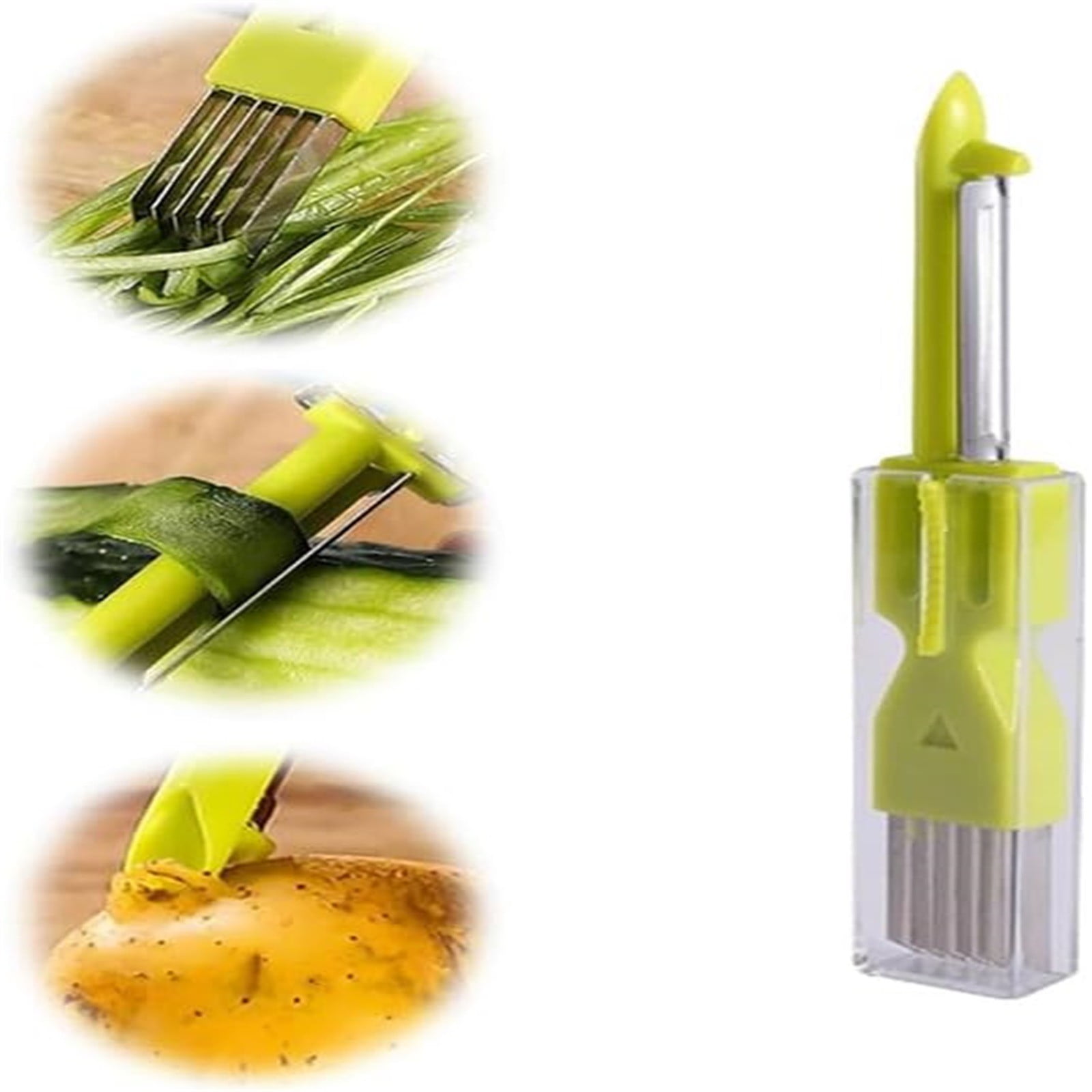 EcoVerve New Multifunctional Stainless Steel Onion Slicer Sharp Onion ...