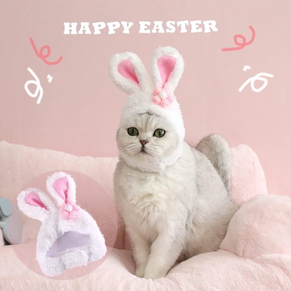 EcoVerve Pet Cat Decorative Hat Cat Personality Headgear Rabbit ...