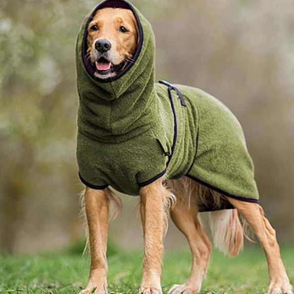 EcoVerve Pet Dog Clothes Velvet Thick Warm Clothing Autumn And Winter ...