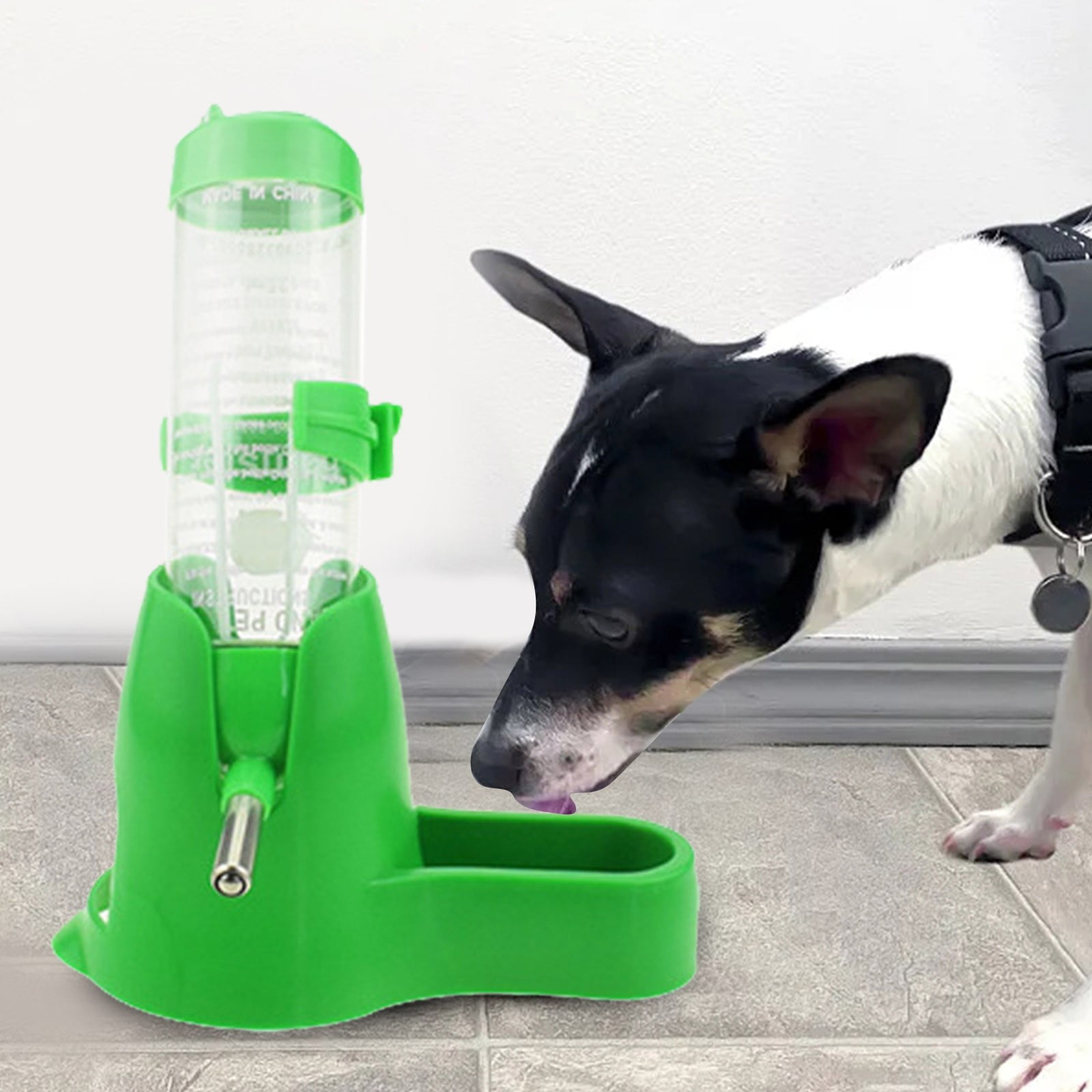 EcoVerve Pet Drinking Bottle With Food Hanging Water Feeding Bottles ...