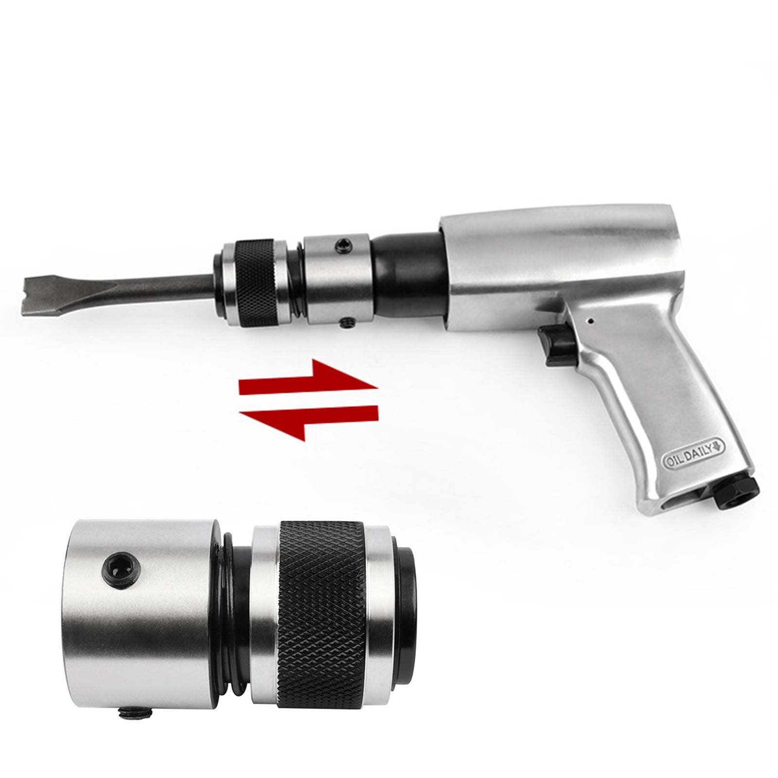 EcoVerve Pneumatic Air Chisel Shaving Brake Pad Air Quick Joint Tool ...