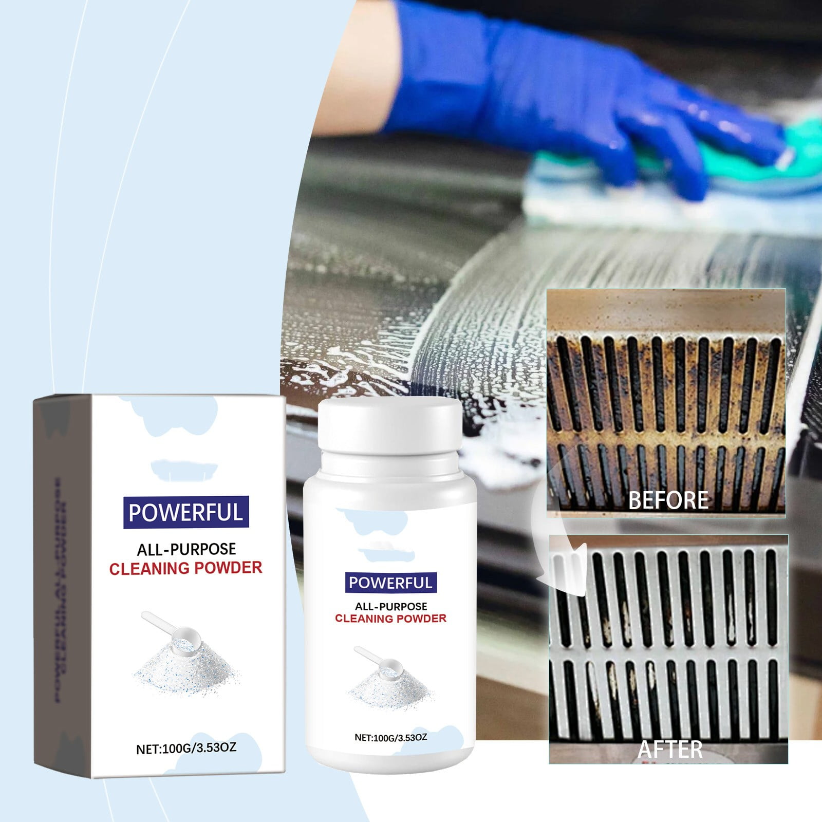 EcoVerve Powerful All Purpose Cleaning Powder The Cleaning Effect Is ...