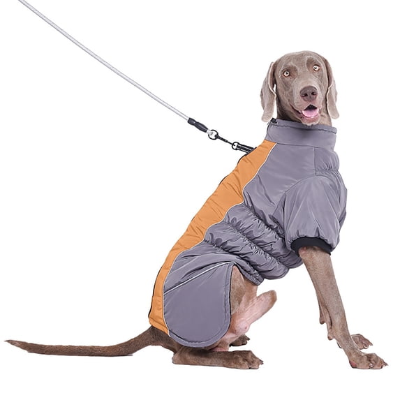 EcoVerve Reflective Warm Pet Clothing Thickened Dog Clothing Large Dog ...